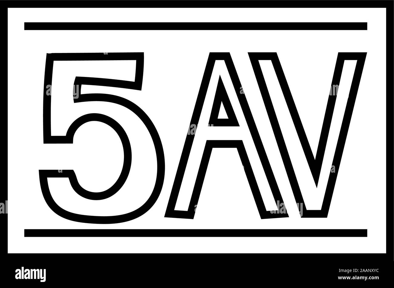 Av signal Stock Vector Images - Alamy