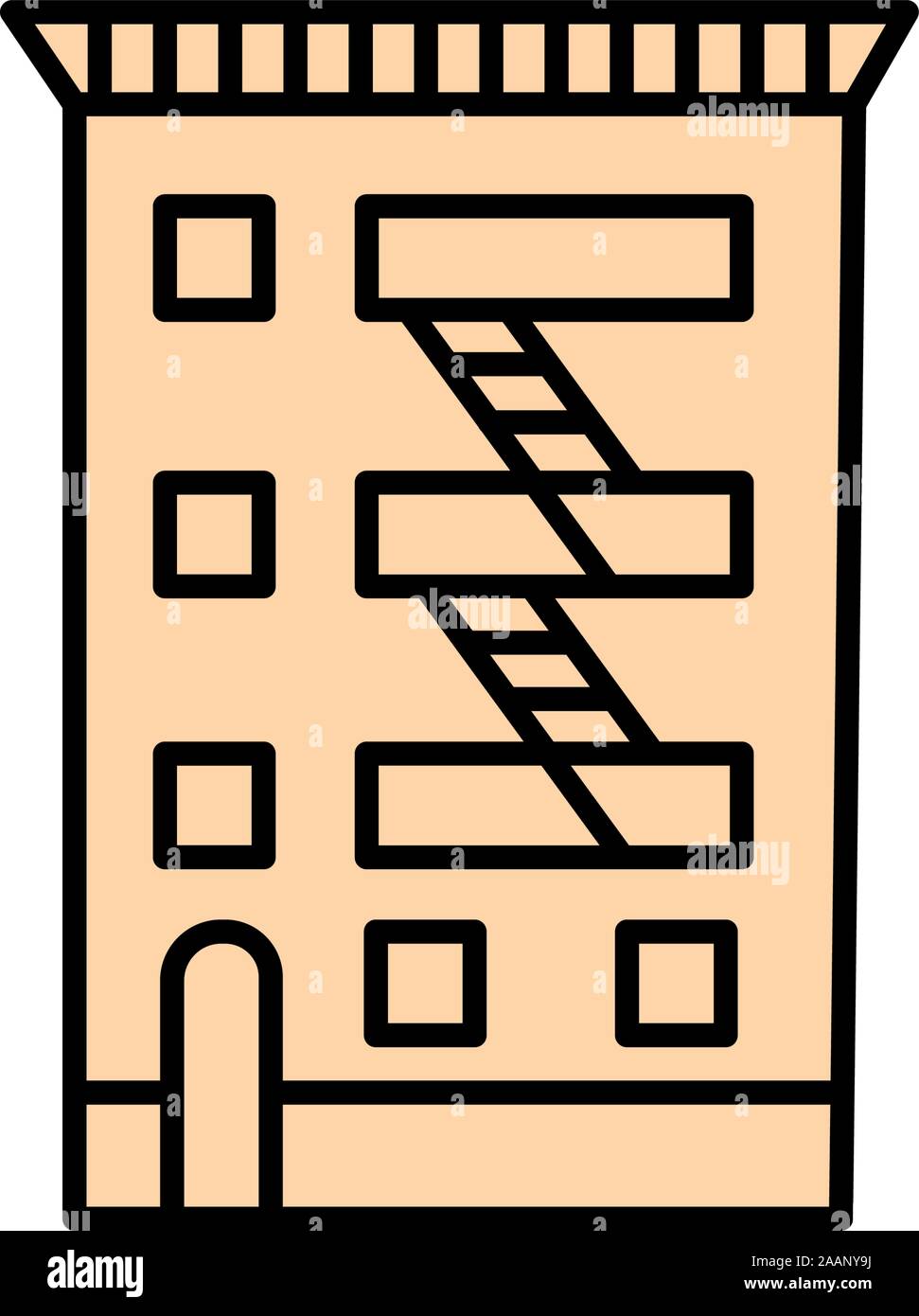 new york building fill style icon Stock Vector Image & Art - Alamy