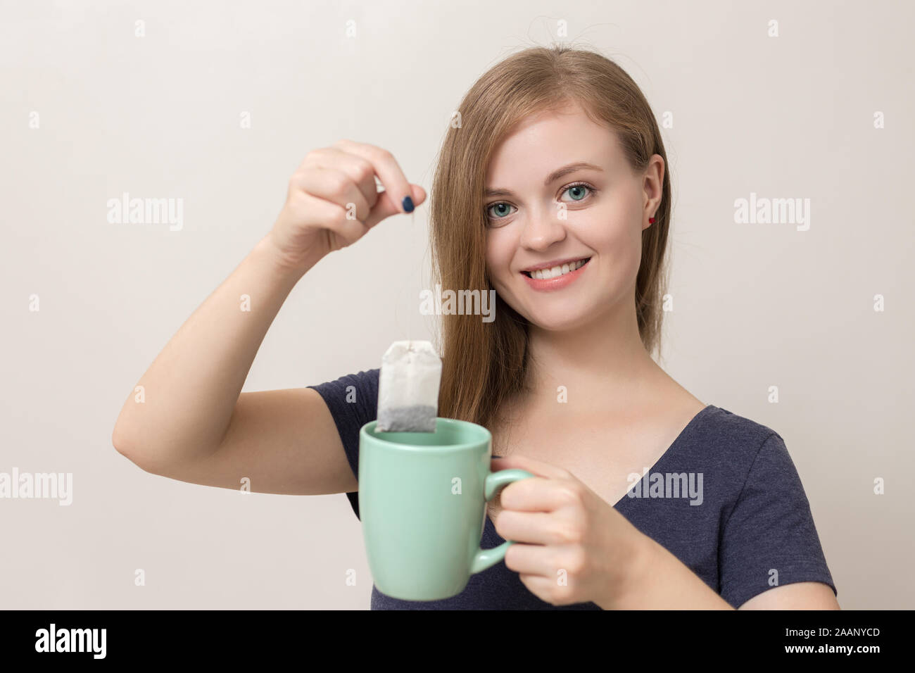 Girl Gets Tea Bagged