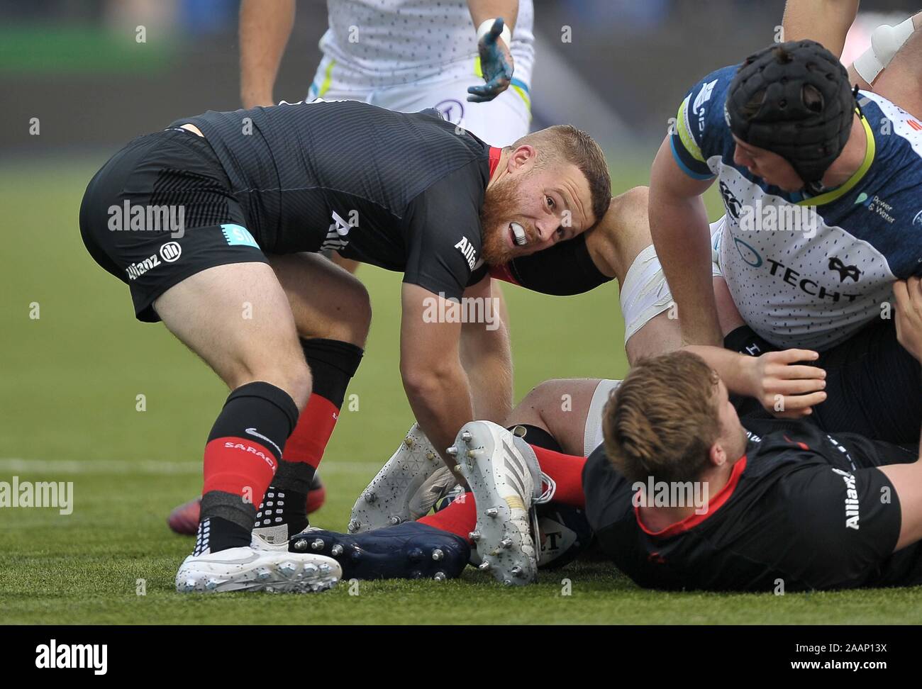 Tom whiteley of saracens hi-res stock photography and images - Alamy
