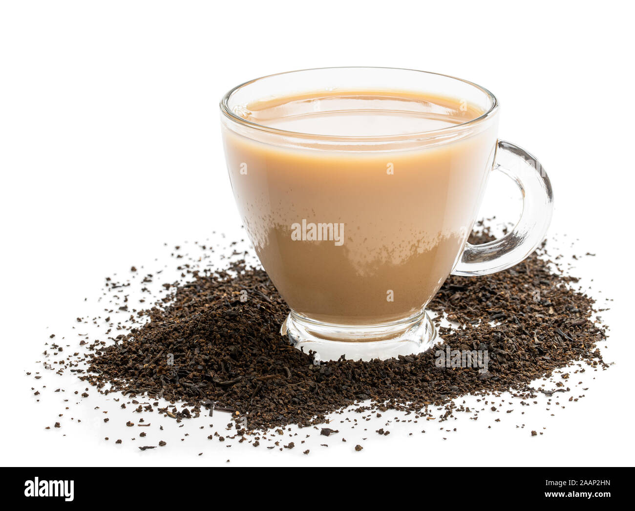 Black tea with milk hi-res stock photography and images - Alamy