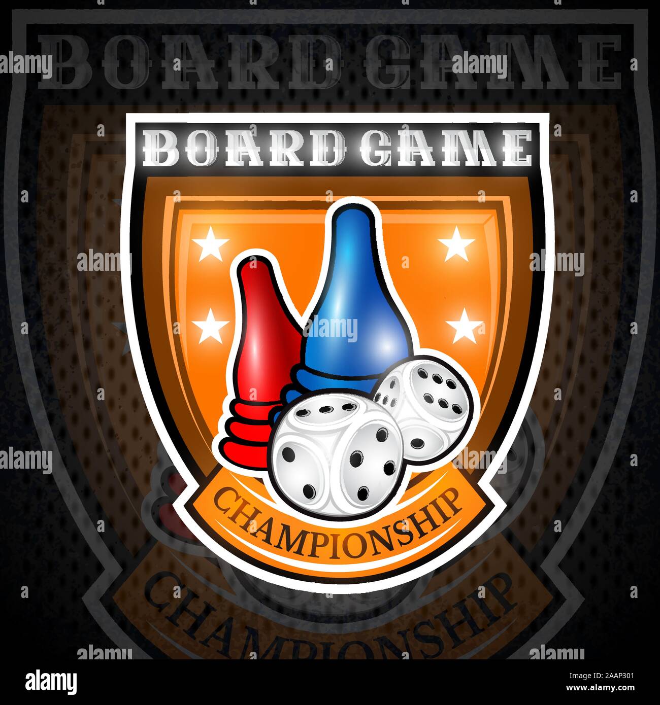 Blue chip board game icon hi-res stock photography and images - Alamy