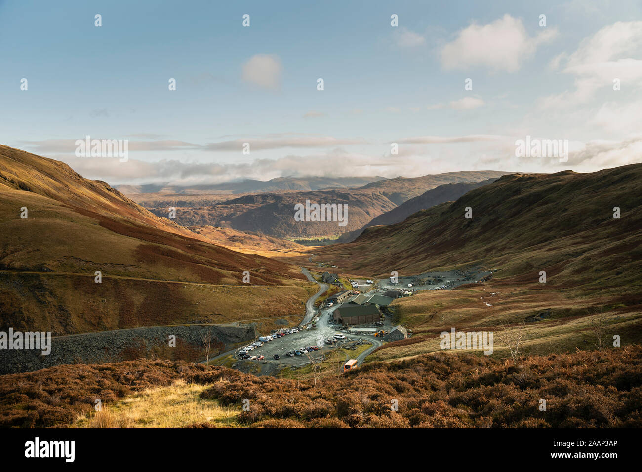 Landscape image of outstanding Autumn Fall Lake District countryside ...