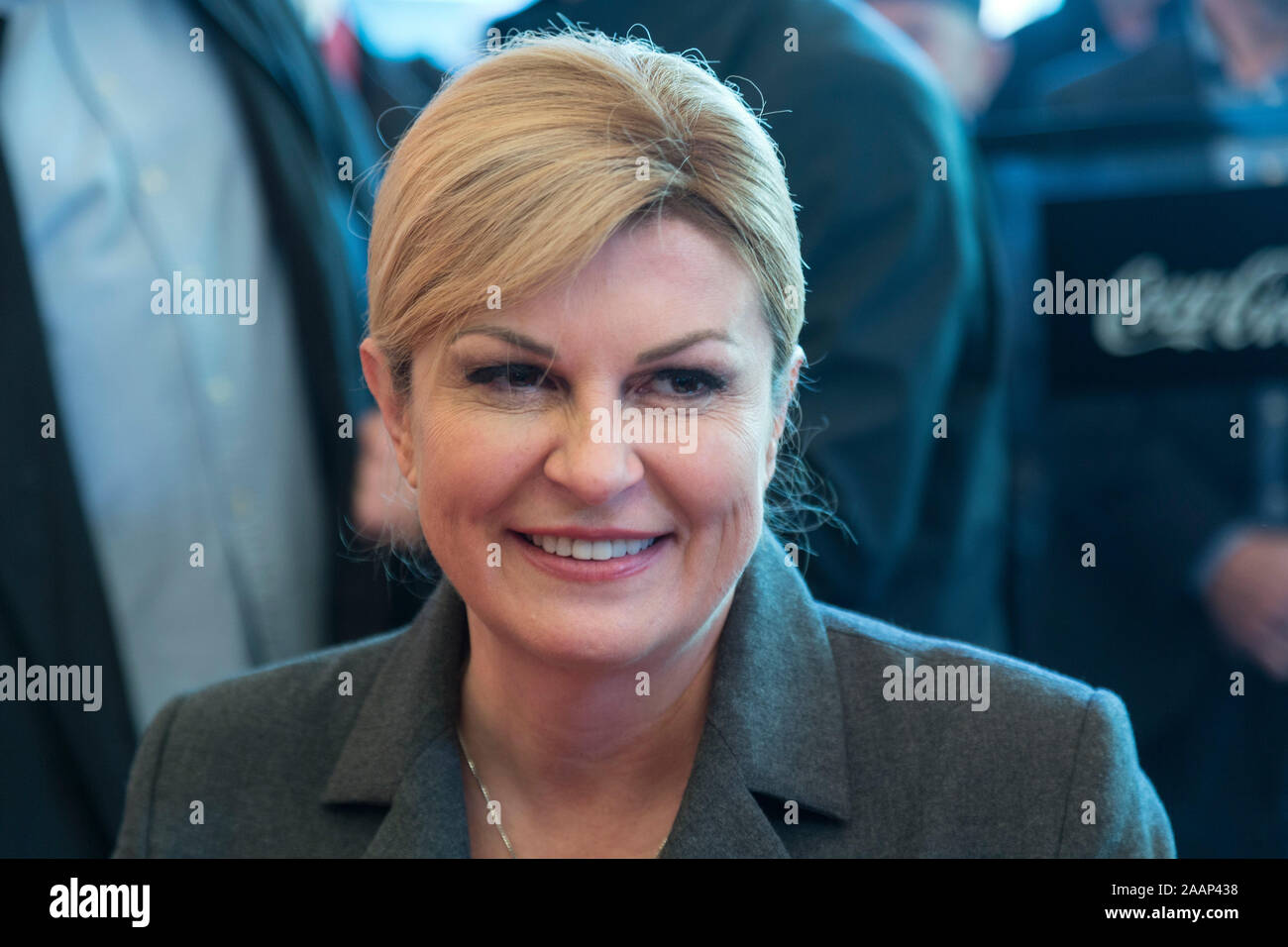 Croatian president Kolinda Grabar Kitarovic Stock Photo - Alamy