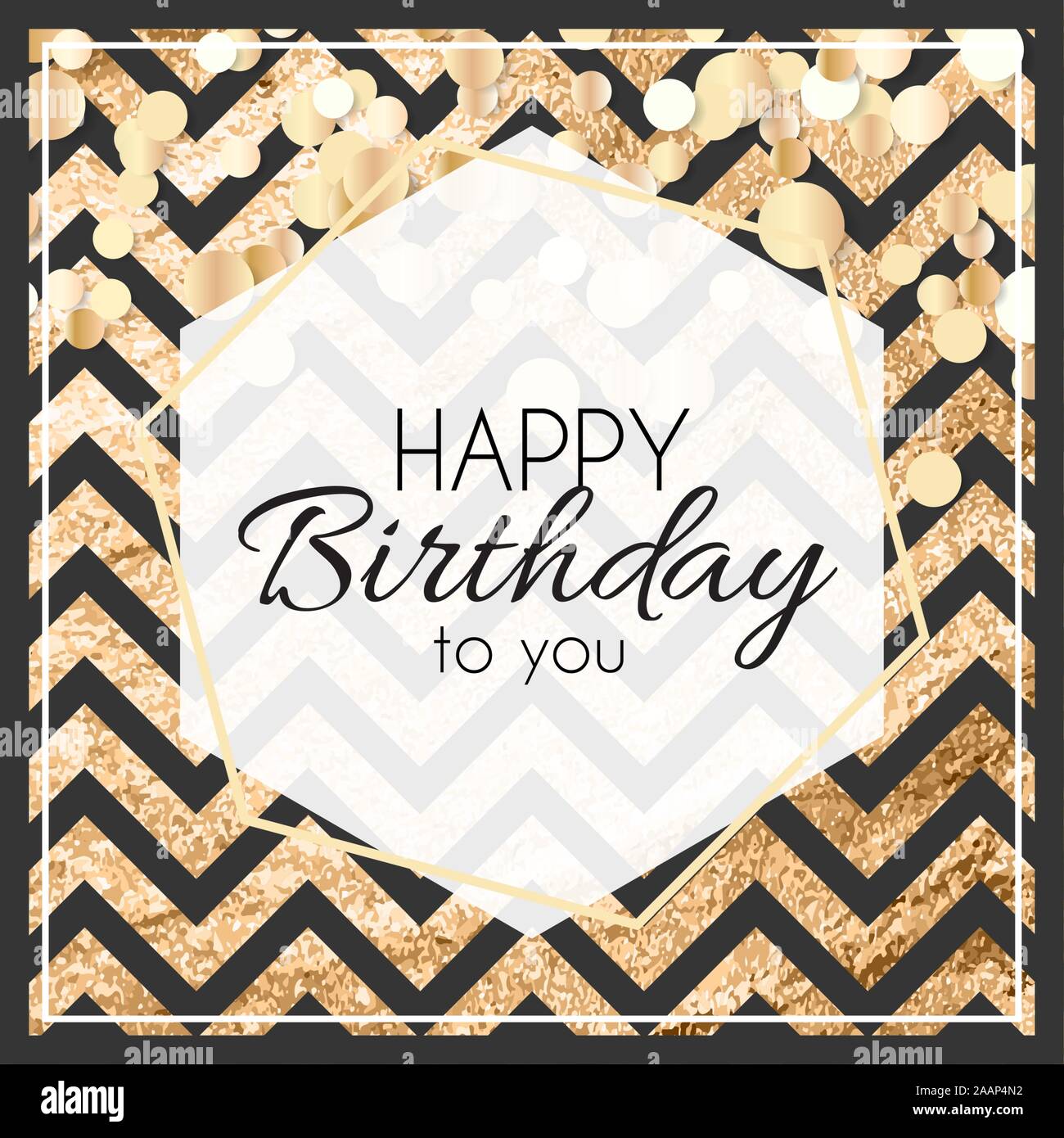 Abstract Happy Birthday Background with Glitter Splash in Modern Style ...