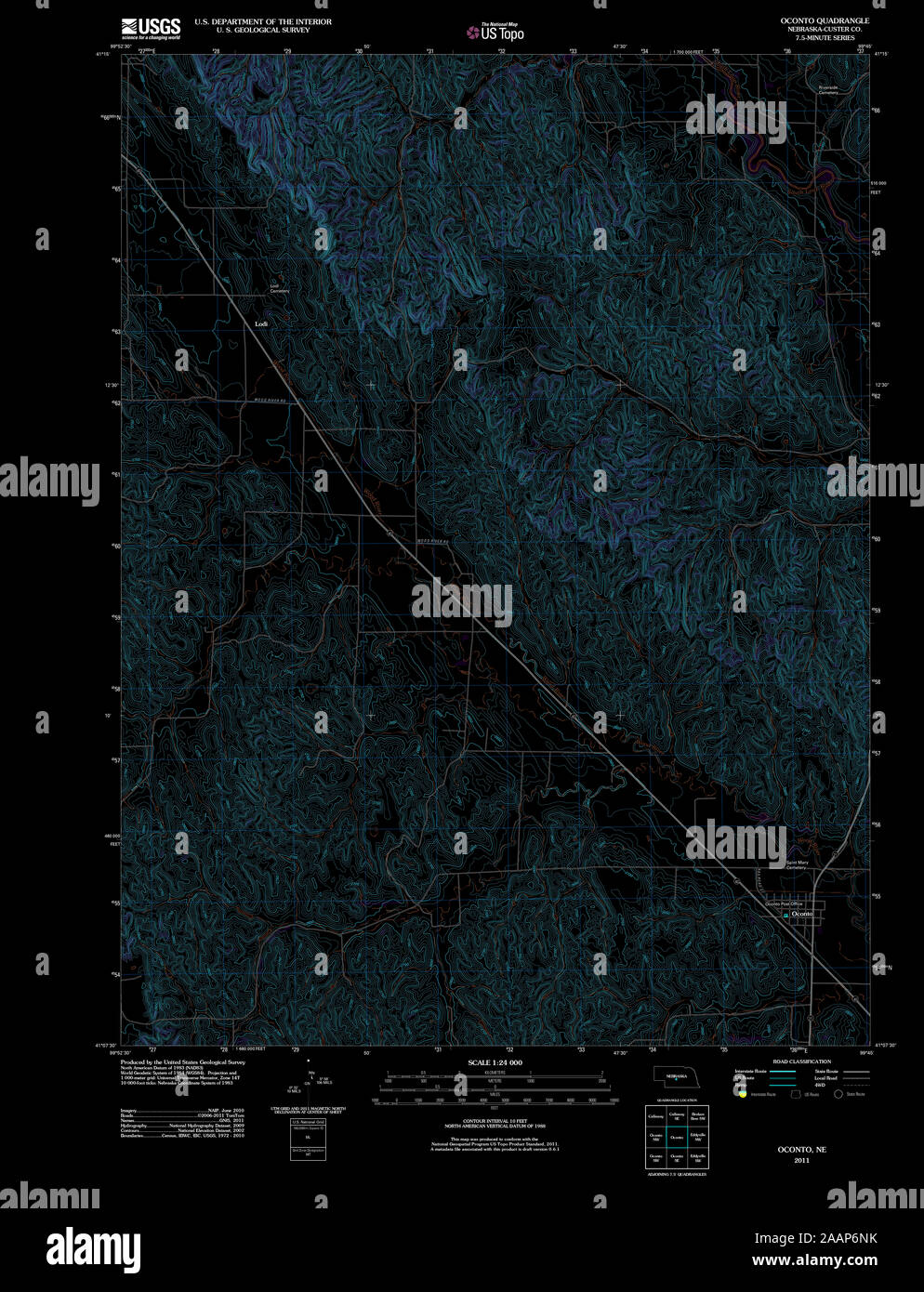 Map of oconto hi-res stock photography and images - Alamy