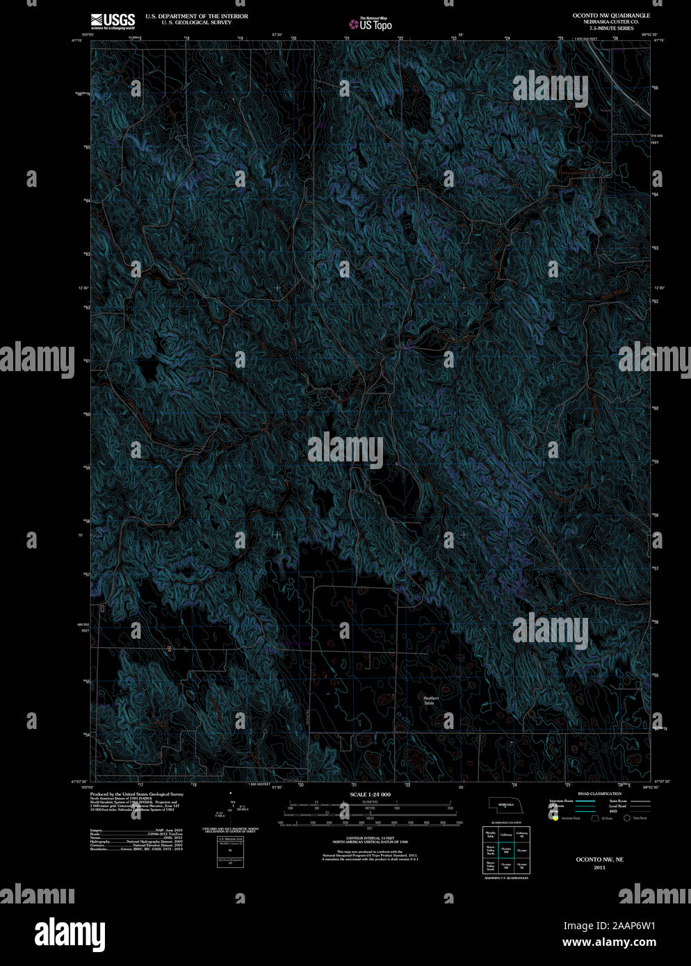 Map of oconto hi-res stock photography and images - Alamy