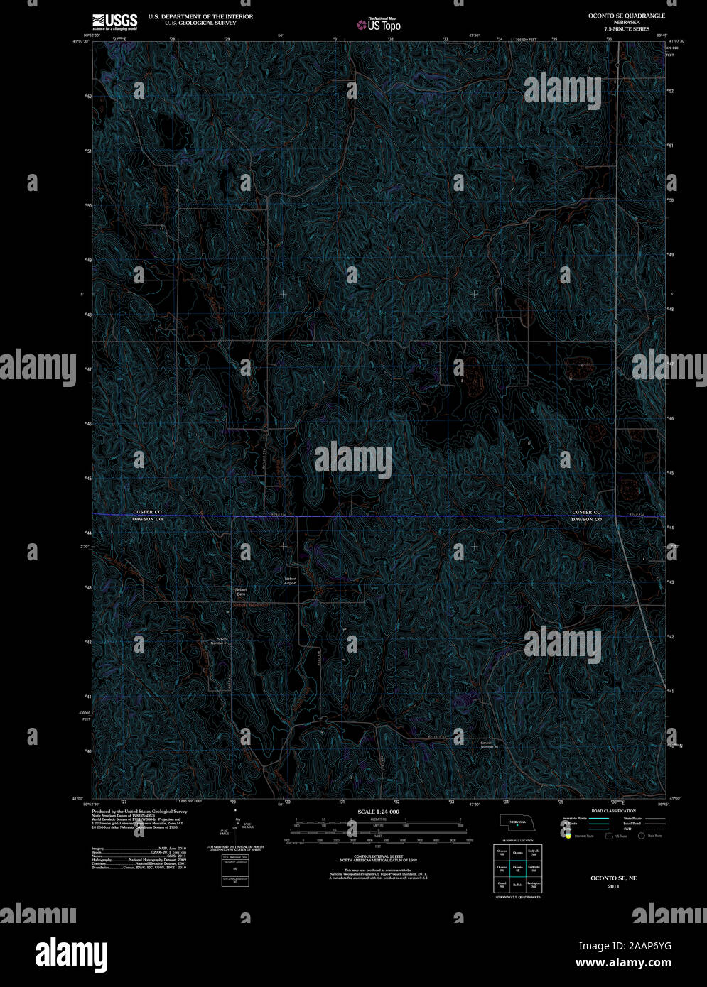 Map of oconto hi-res stock photography and images - Alamy