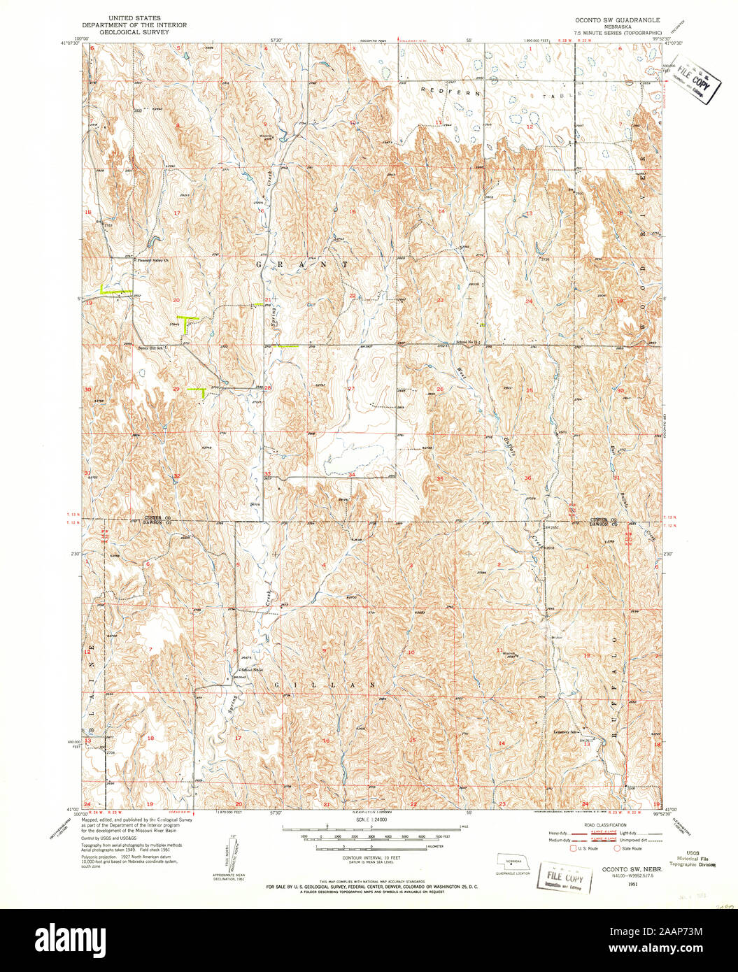 Map of oconto hi-res stock photography and images - Alamy