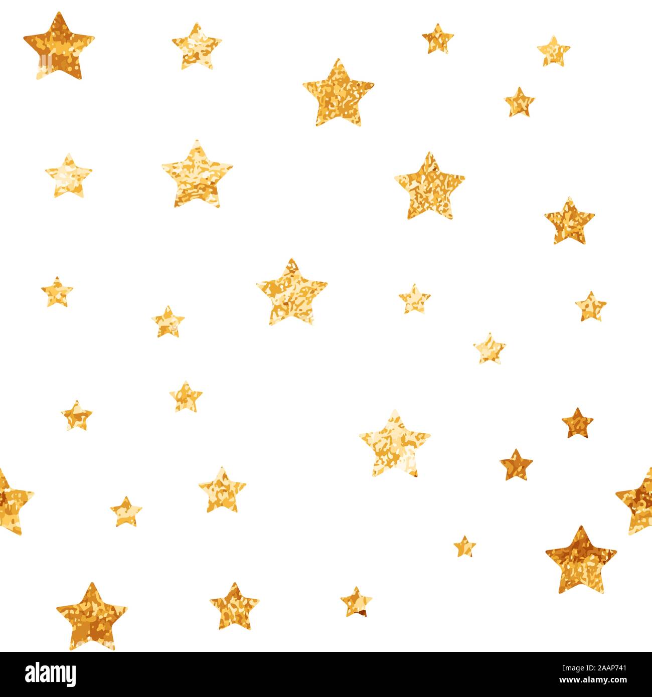 Cute Star Seamless Pattern Background Vector Illustration Stock Vector ...