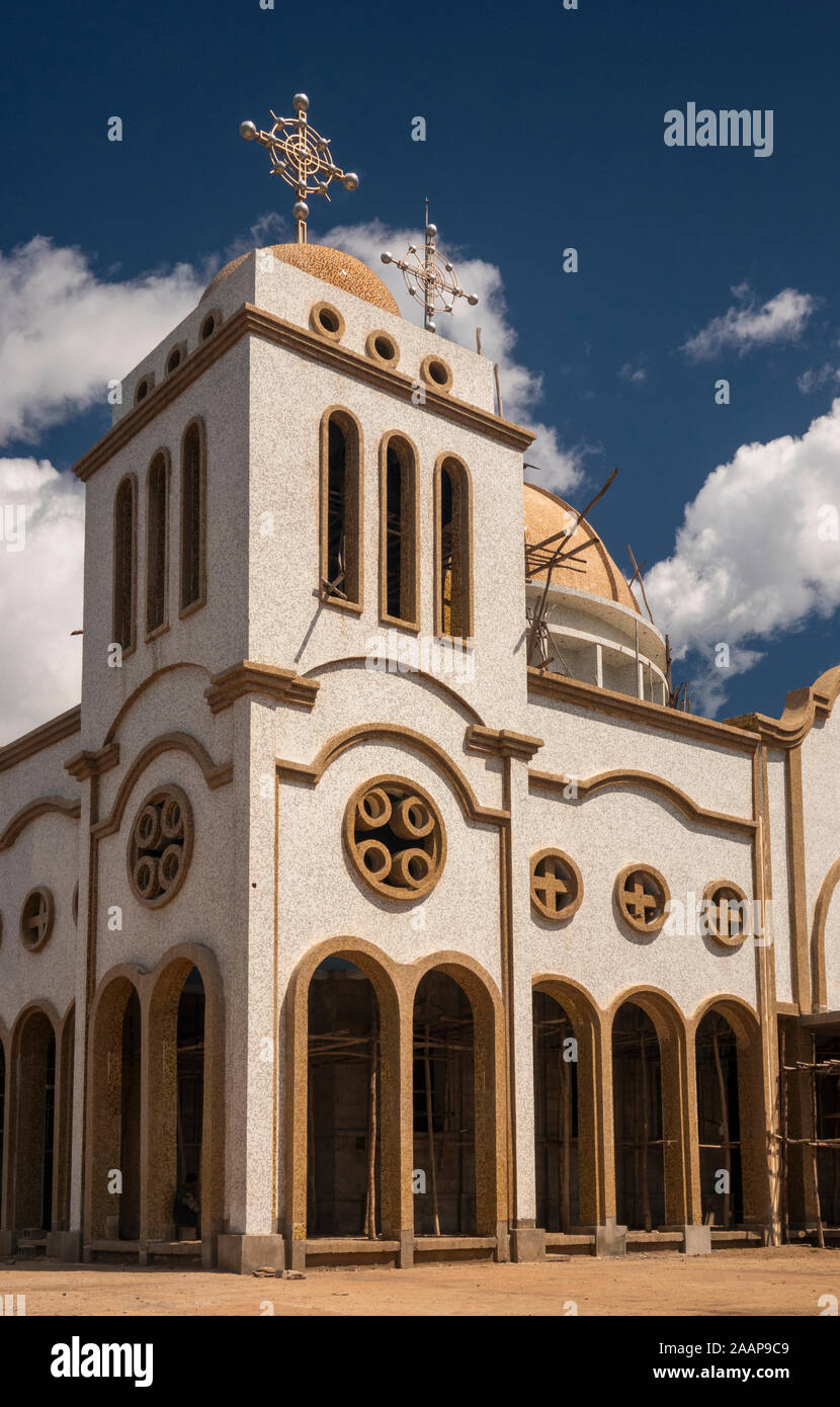 Ethiopia, Gamo-Gofa, Arba Minch, new Orthodox Medhane Alem church Stock ...