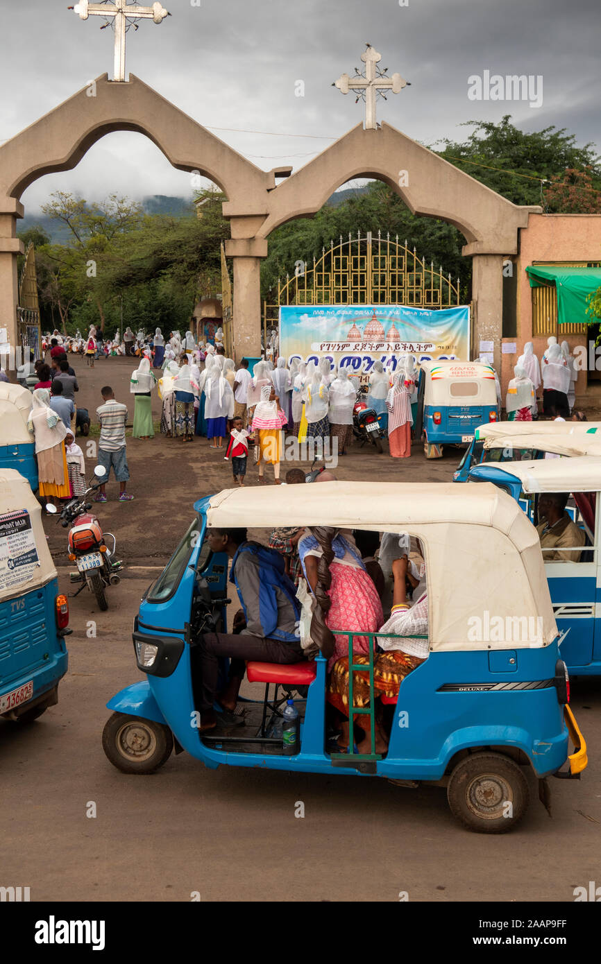 Ethiopia, Gamo-Gofa, Arba Minch, St Gebriel Orthodox Church ...