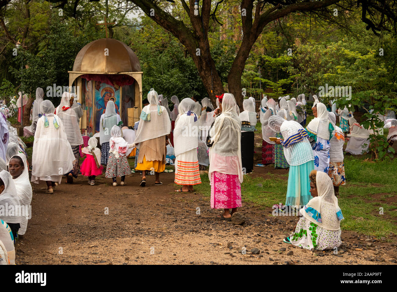 Ethiopia, Gamo-Gofa, Arba Minch, St Gebriel Orthodox Church ...