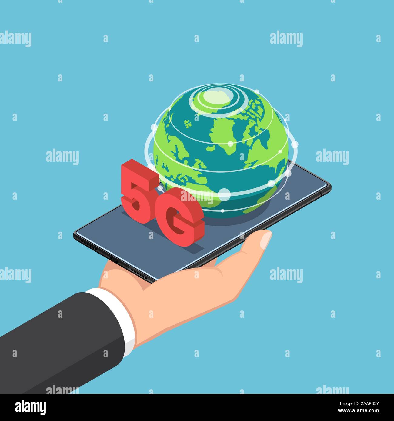 5g network Stock Vector Images - Alamy