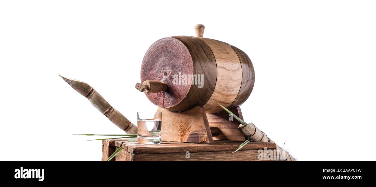 Sugarcane liquor (Traditional Brazilian cachaça). Alcoholic beverage ...