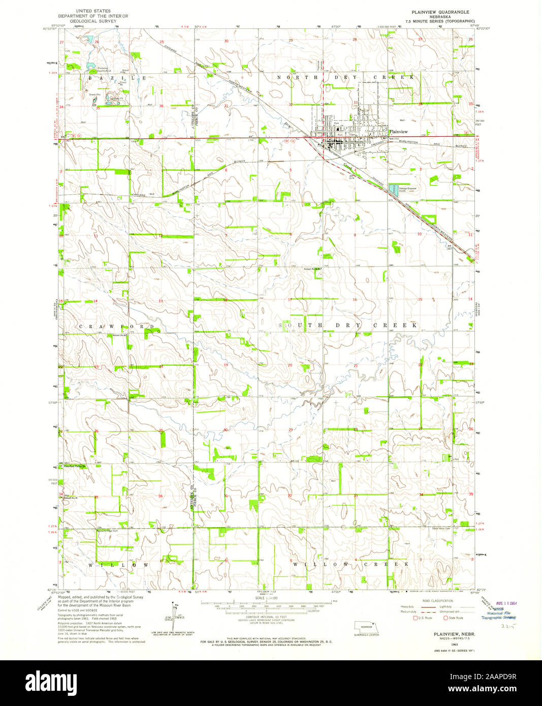 Plainview map hi-res stock photography and images - Alamy