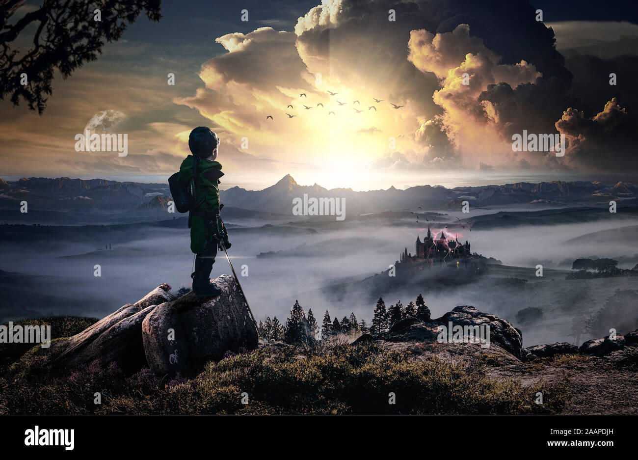 Brave child hi-res stock photography and images - Alamy