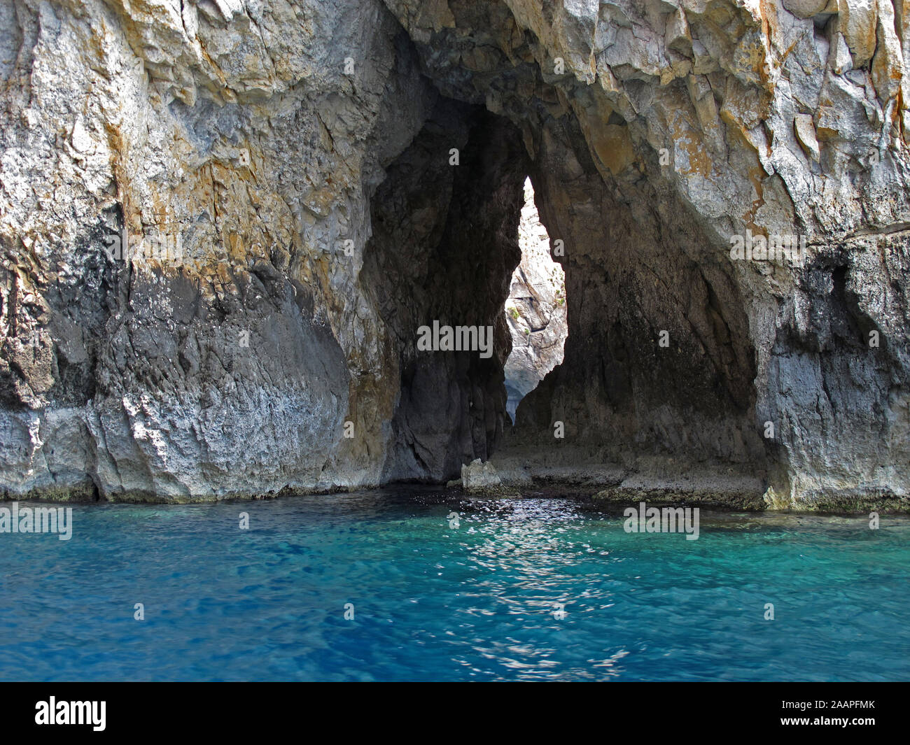 Blue Grotto near Wied iz-Zurrieq, Xlokk region, Republic of Malta ...
