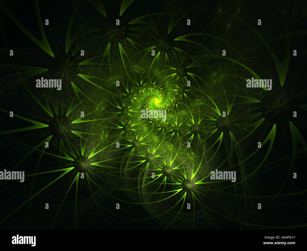 Spiral digital art. An abstract computer generated modern spiral ...