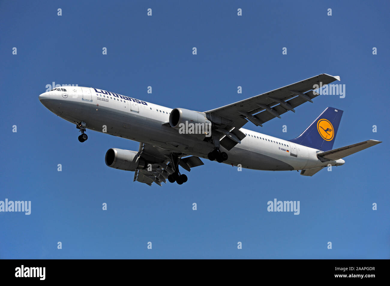 Airbus A300-600 der Lufthansa Stock Photo - Alamy