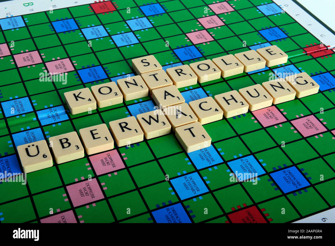 Staatliche Kontrolle und Ueberwachung Stock Photo - Alamy