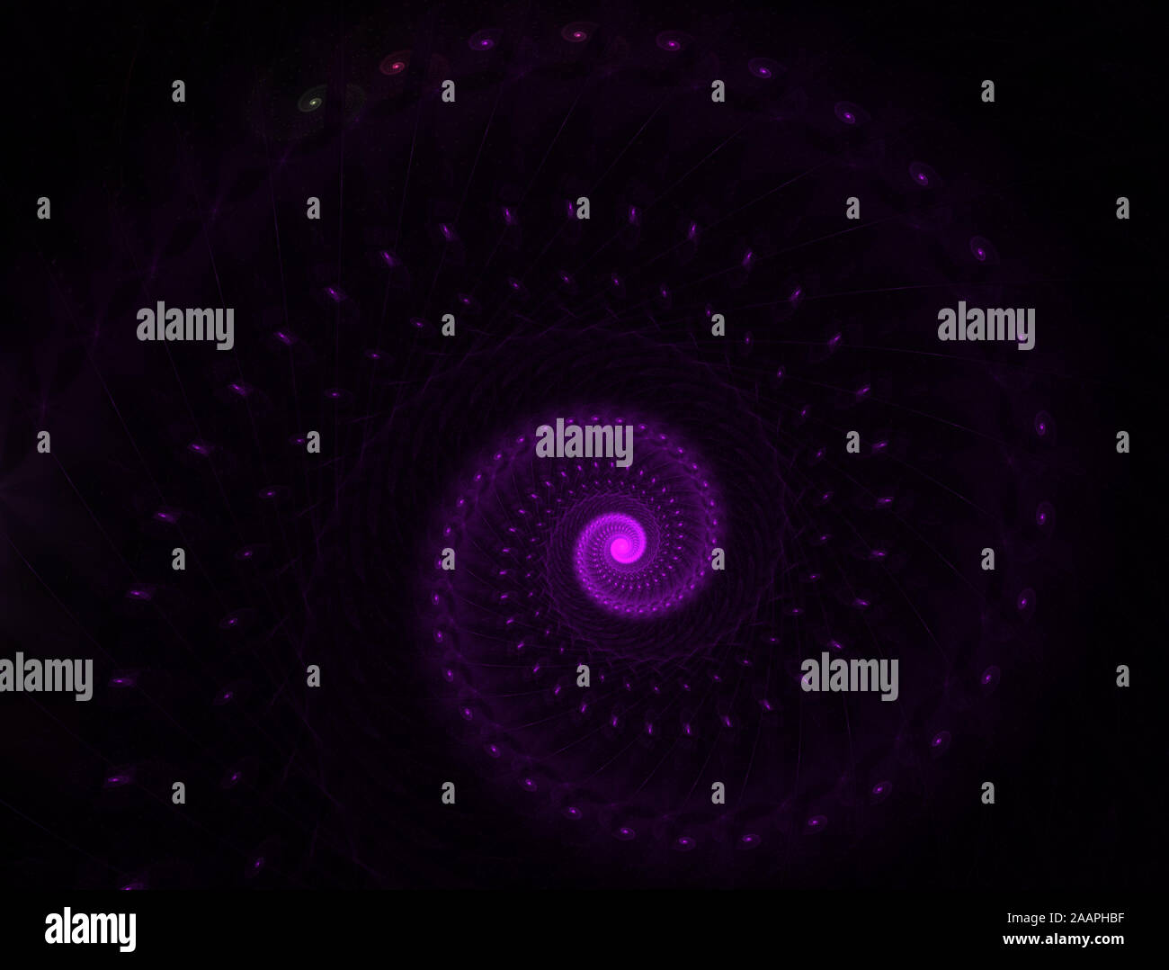 Spiral digital art. An abstract computer generated modern spiral ...