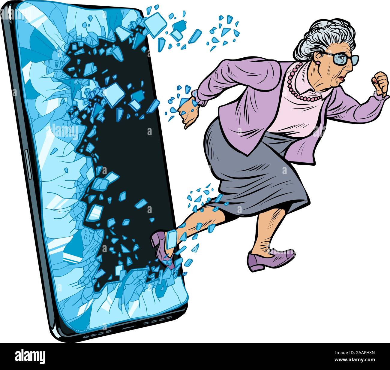 Online retired Stock Vector Images - Alamy