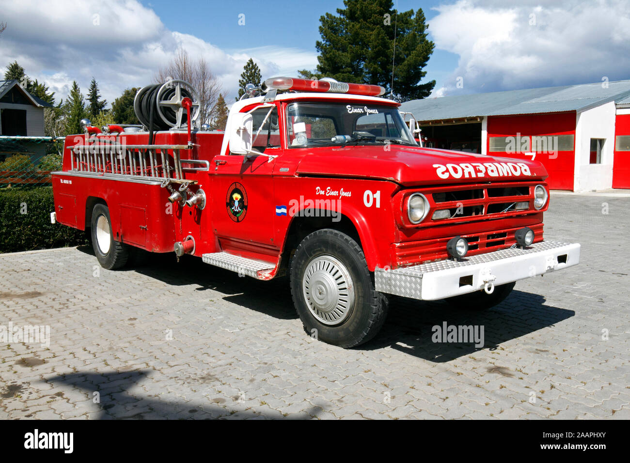 Vintage fire tender hi-res stock photography and images - Alamy