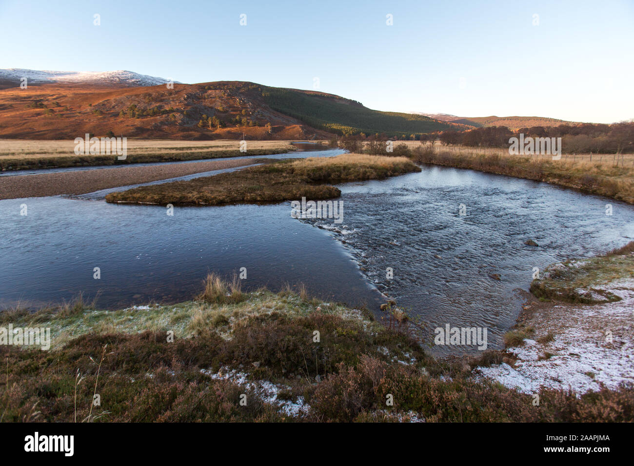 Braemar cairngorm national park scotland uk hi-res stock photography ...