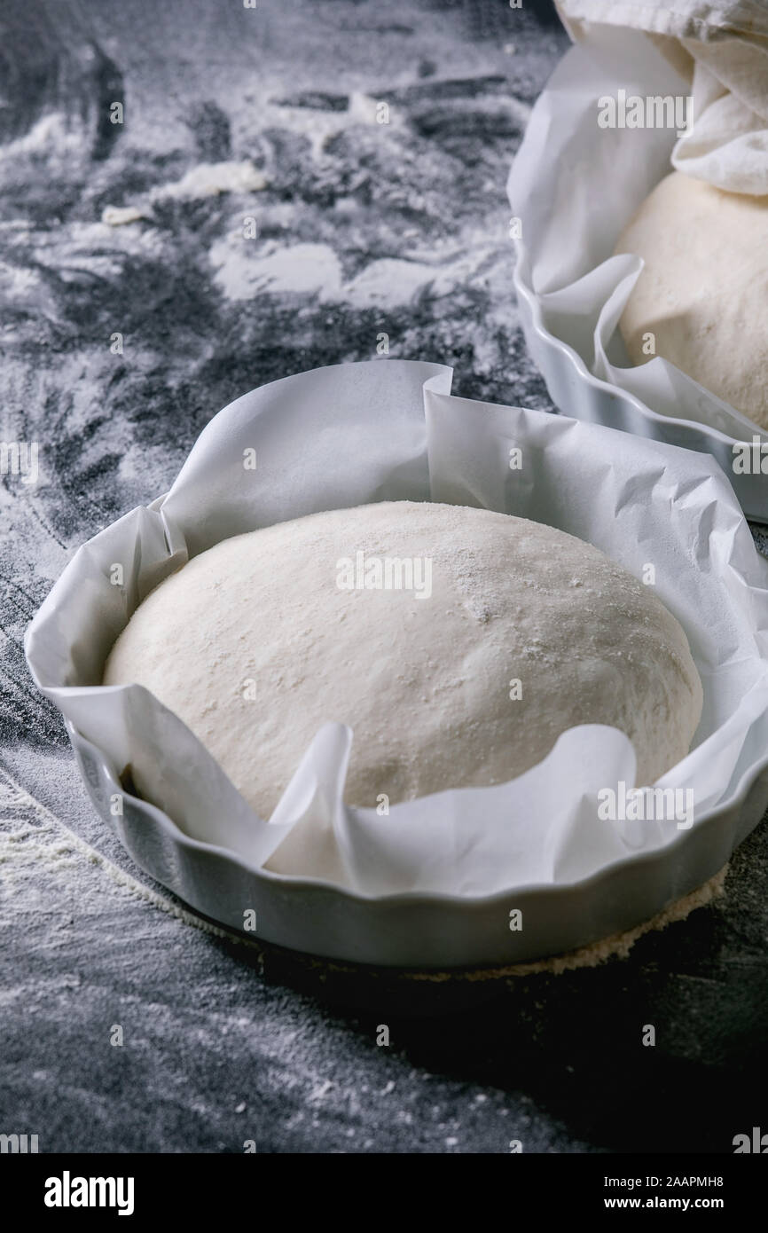 Fresh bread dough Stock Photo - Alamy