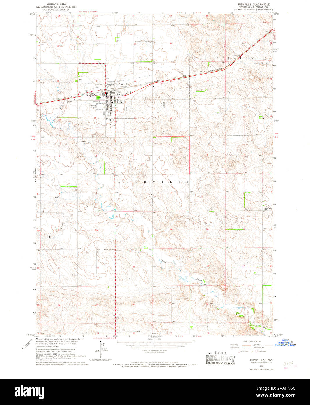 Map of rushville Cut Out Stock Images & Pictures - Alamy