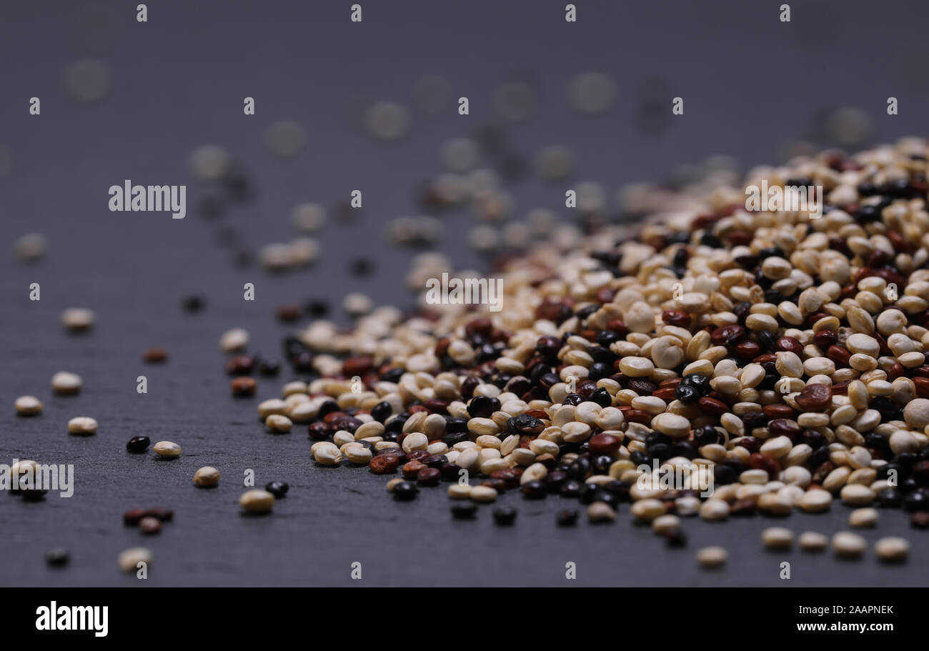 Quinoa cereal grain food Stock Photo - Alamy