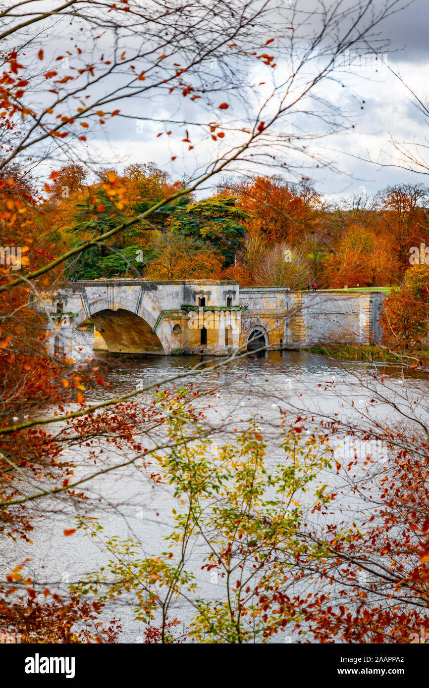 Vanbrughs grand bridge hi-res stock photography and images - Alamy