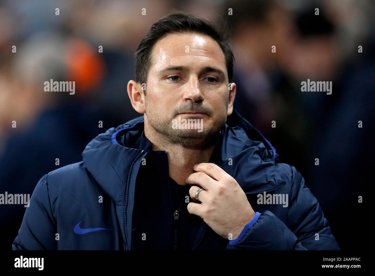 Chelsea manager Frank Lampard during the Premier League match at the ...