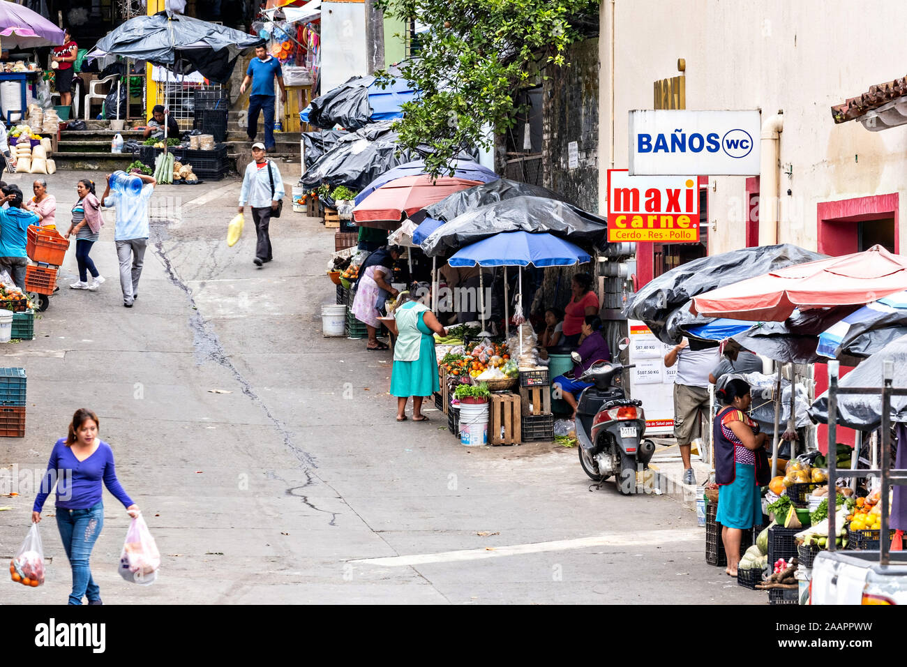 The town market in Santiago Tuxtla, Veracruz, Mexico Stock Photo - Alamy