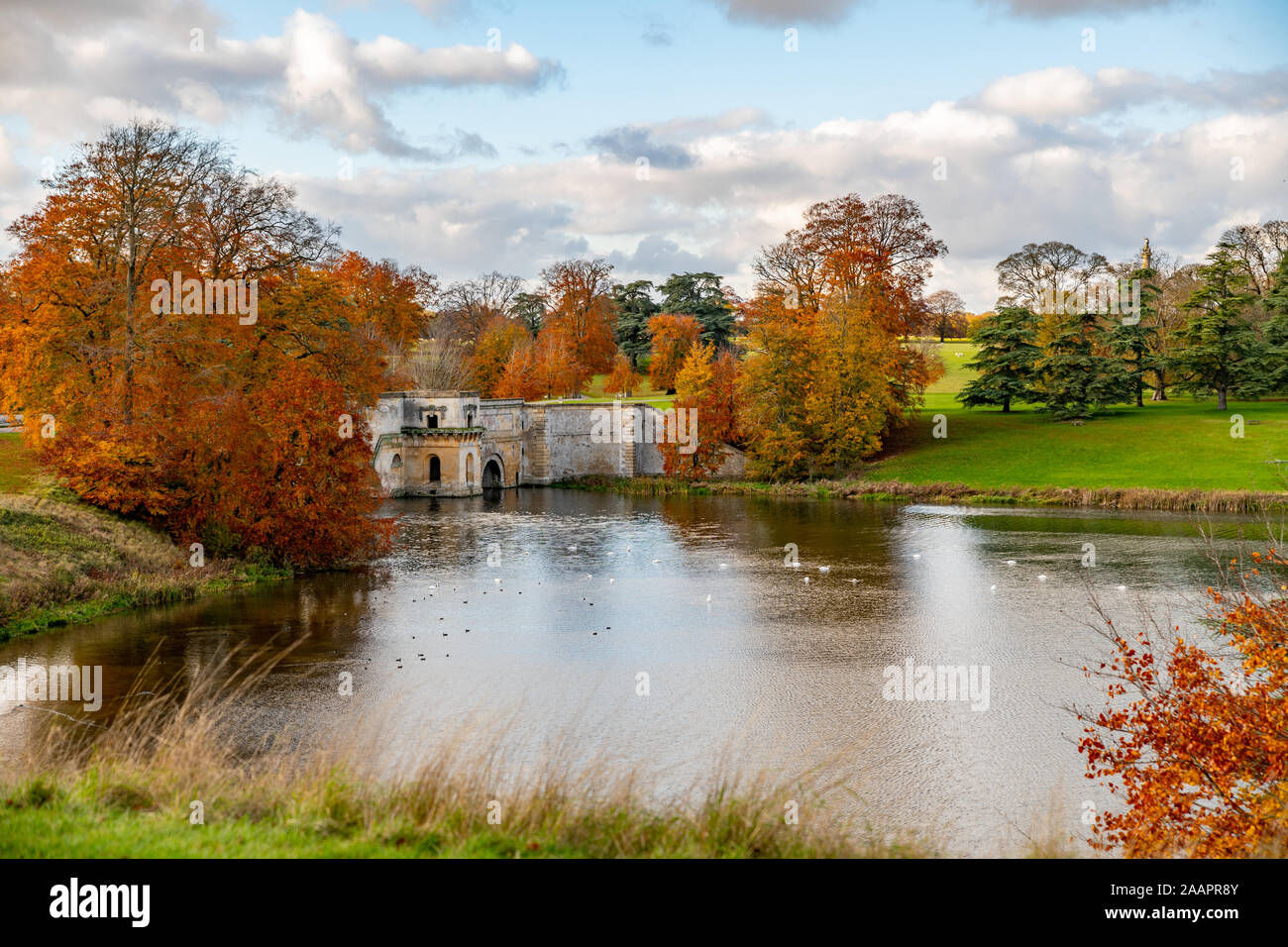 Vanbrughs grand bridge hi-res stock photography and images - Alamy