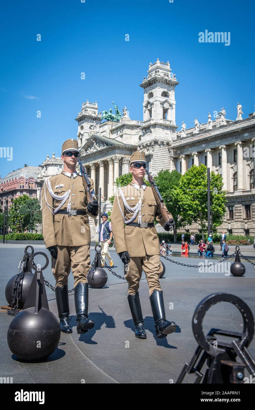 Hungarian guards hi-res stock photography and images - Alamy