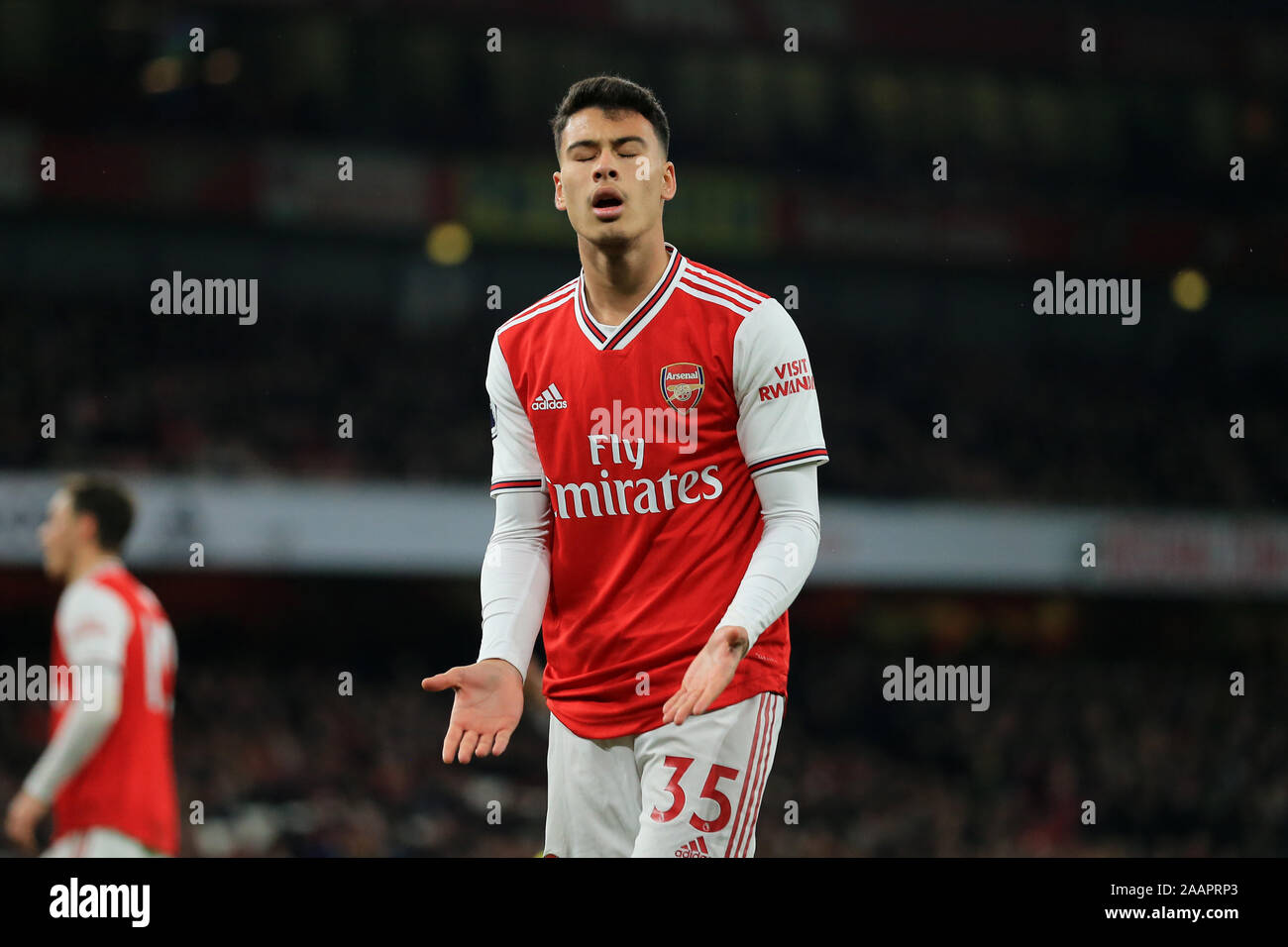 Emirates Stadium, London on Saturday 23rd November 2019. LONDON ...