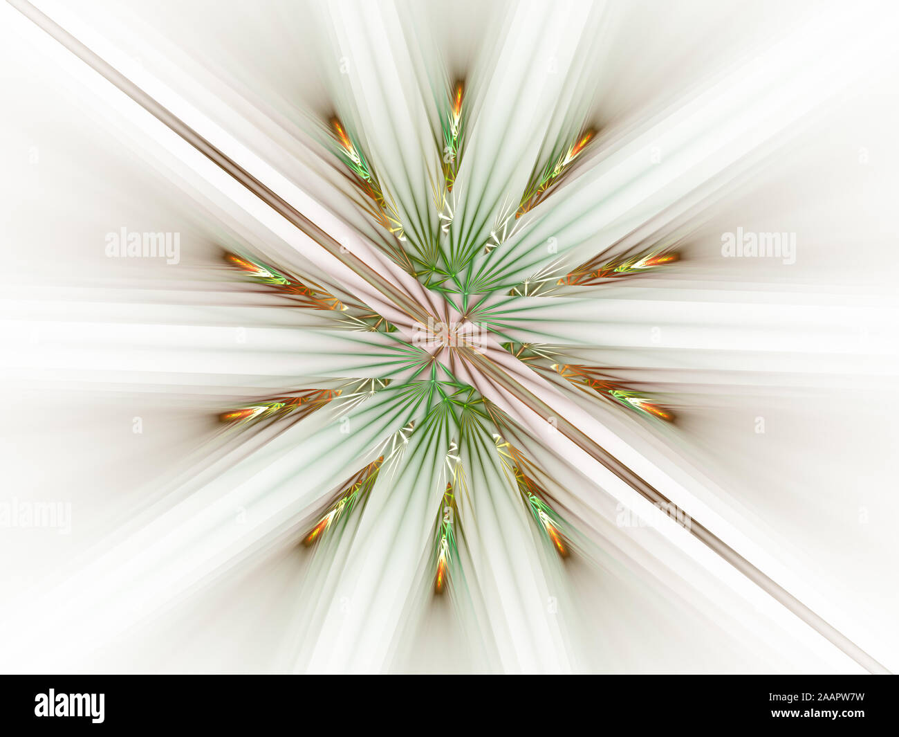 Abstract tube or cylinder space with random rectangular cell lights ...