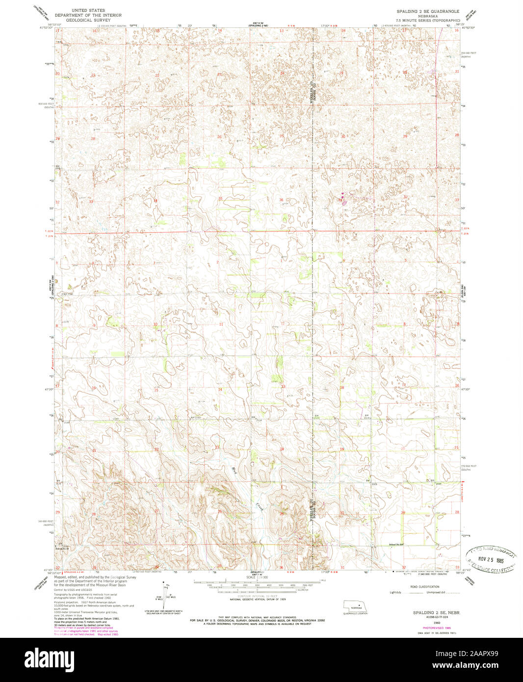 Spalding map Cut Out Stock Images & Pictures - Alamy
