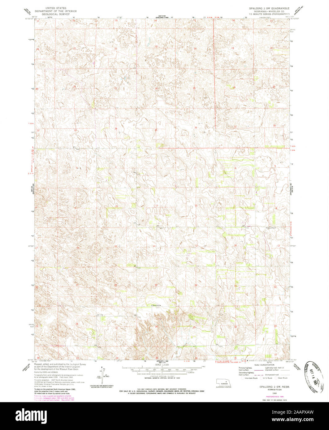 Spalding map Cut Out Stock Images & Pictures - Alamy