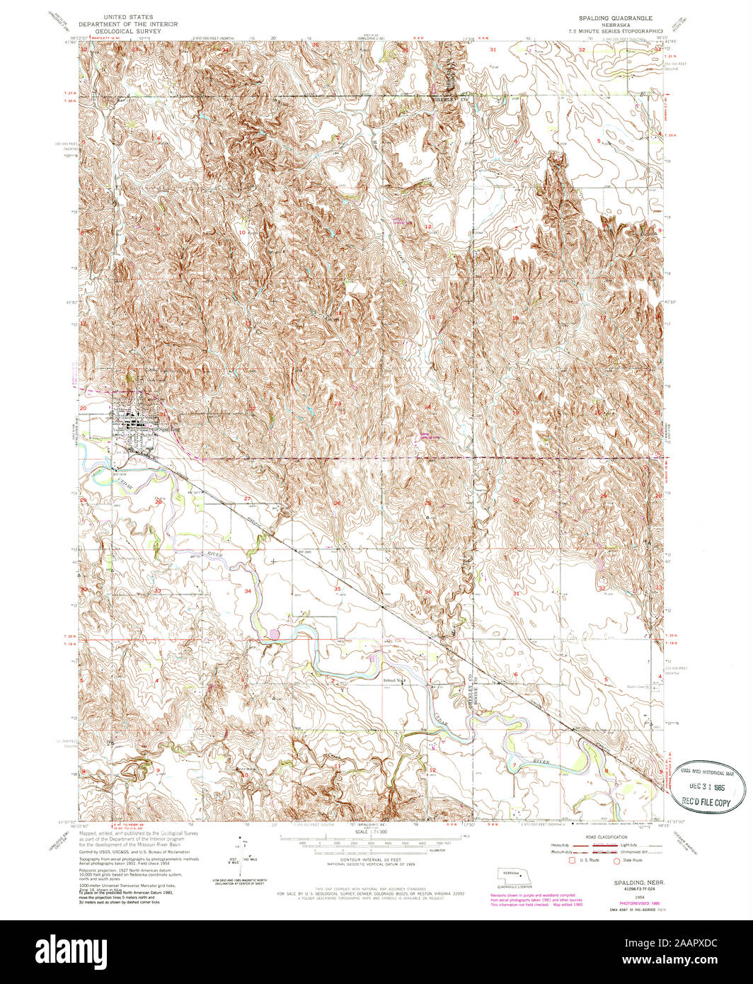 Spalding map hi-res stock photography and images - Alamy