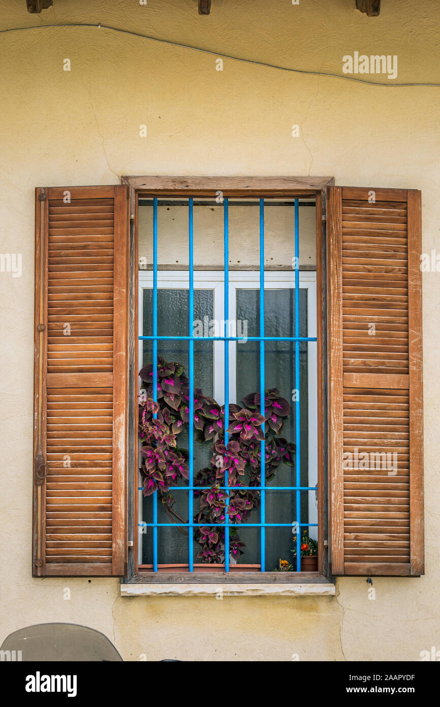 Old wooden window in Tel Aviv, Israel Stock Photo - Alamy