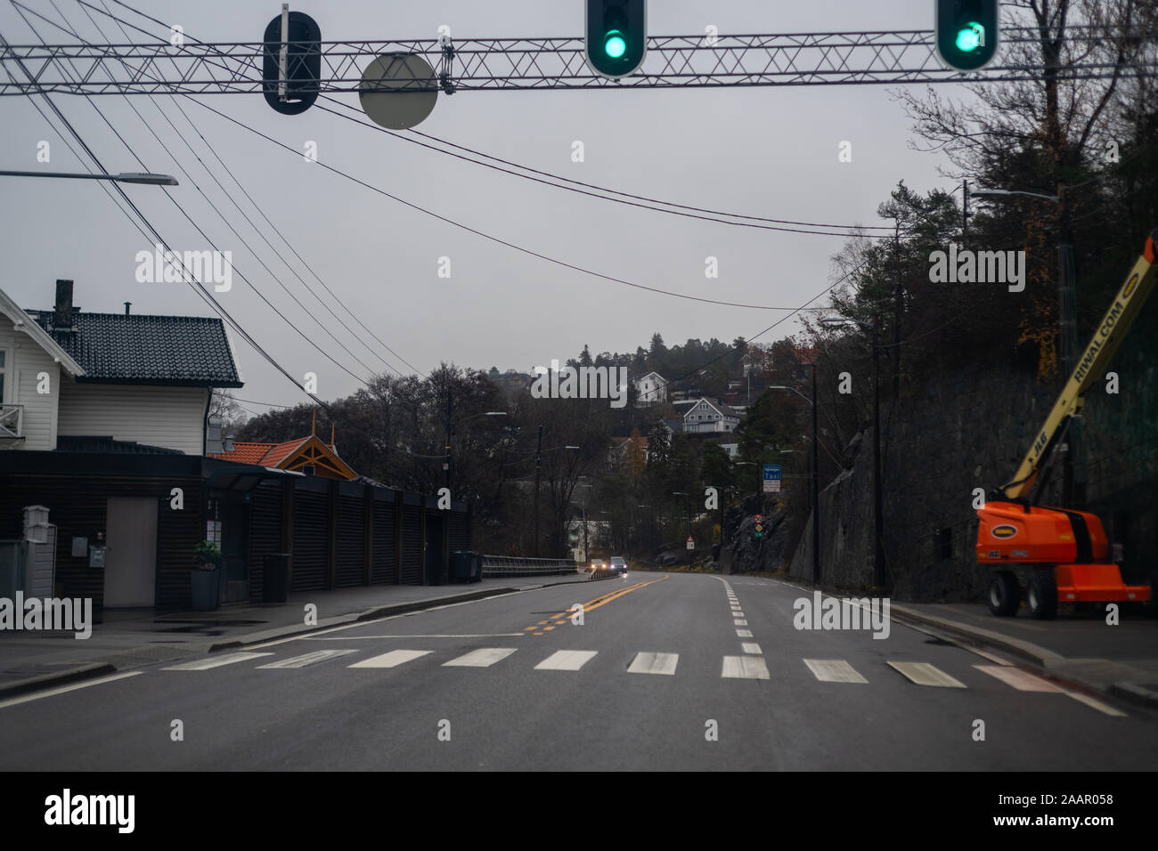 Oslo streets snow hi-res stock photography and images - Alamy