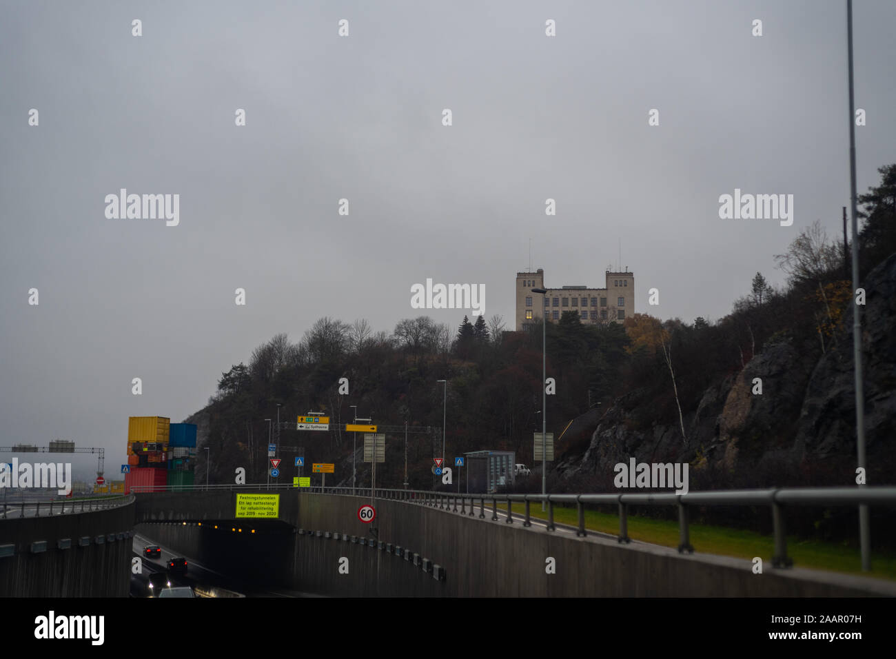 Oslo streets snow hi-res stock photography and images - Alamy