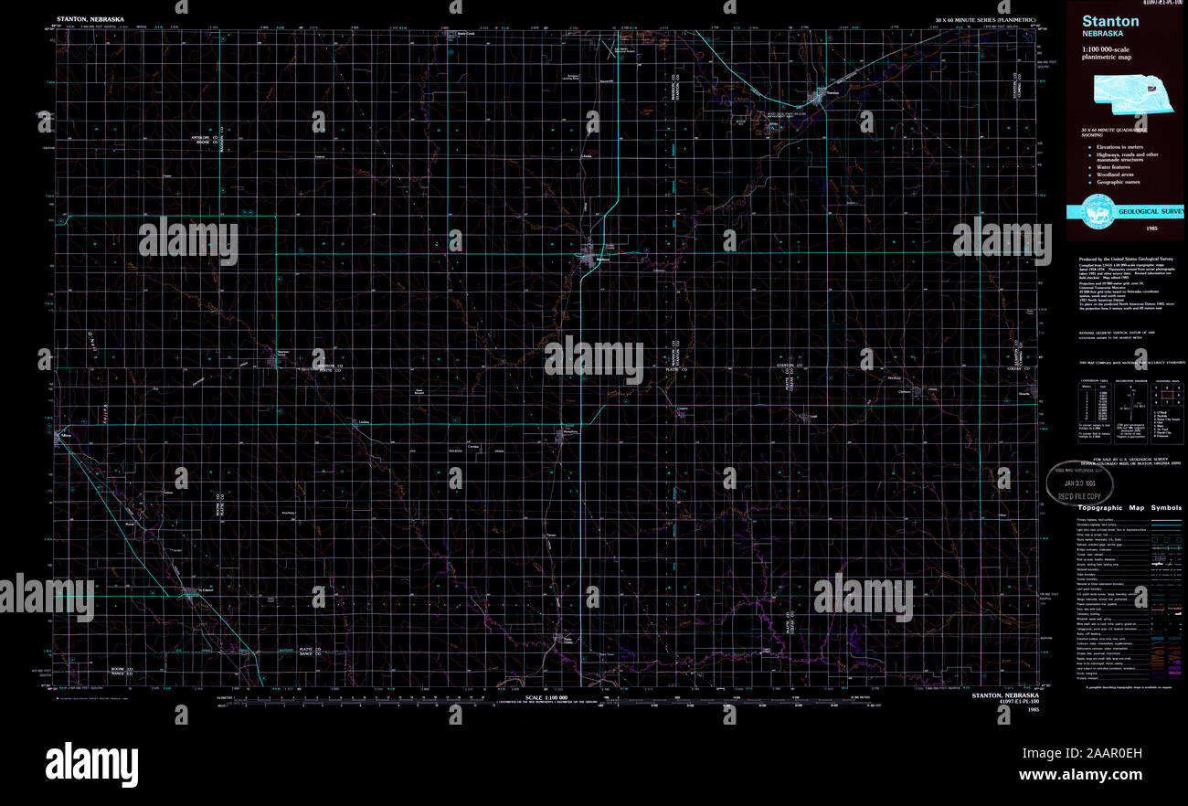 Stanton nebraska hi-res stock photography and images - Alamy