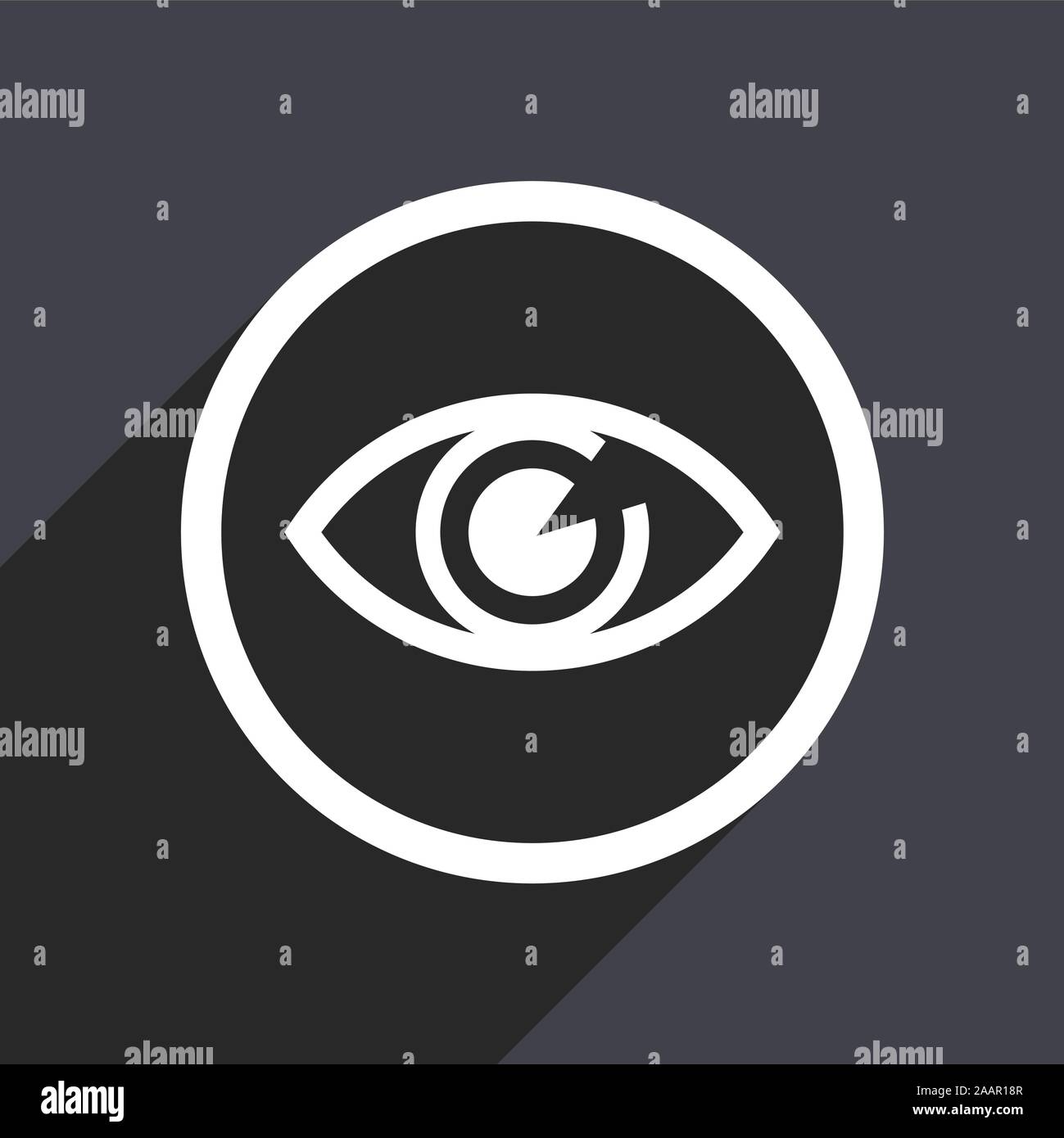 flat design view vector icon Stock Vector Image & Art - Alamy