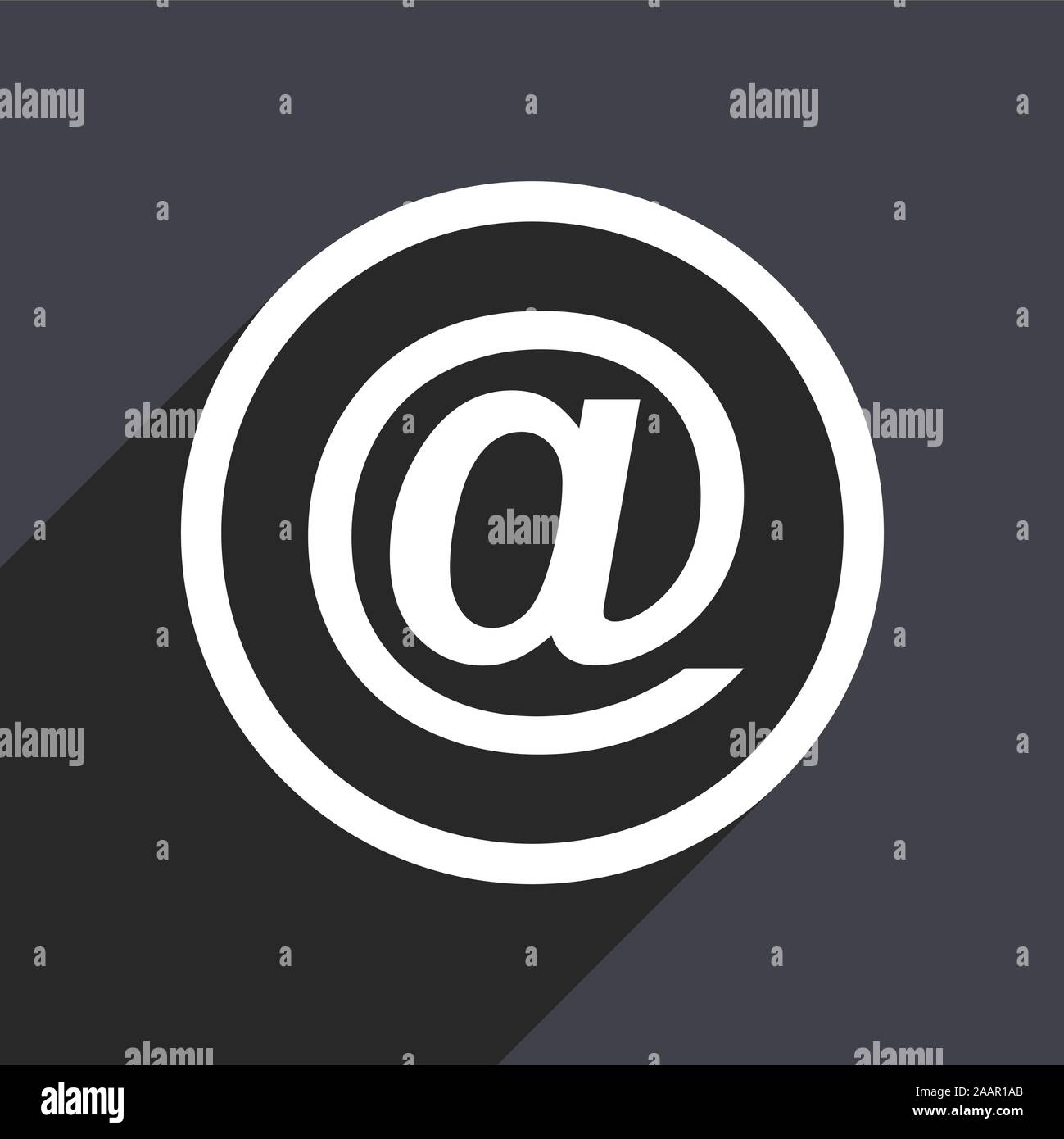 flat design email vector icon Stock Vector Image & Art - Alamy