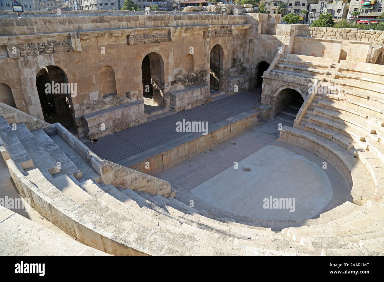 Odeon, Roman Theatre, Al Hashemi Street, Amman, Jordan, Middle East ...
