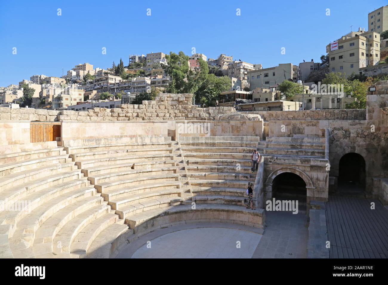 Odeon, Roman Theatre, Al Hashemi Street, Amman, Jordan, Middle East ...